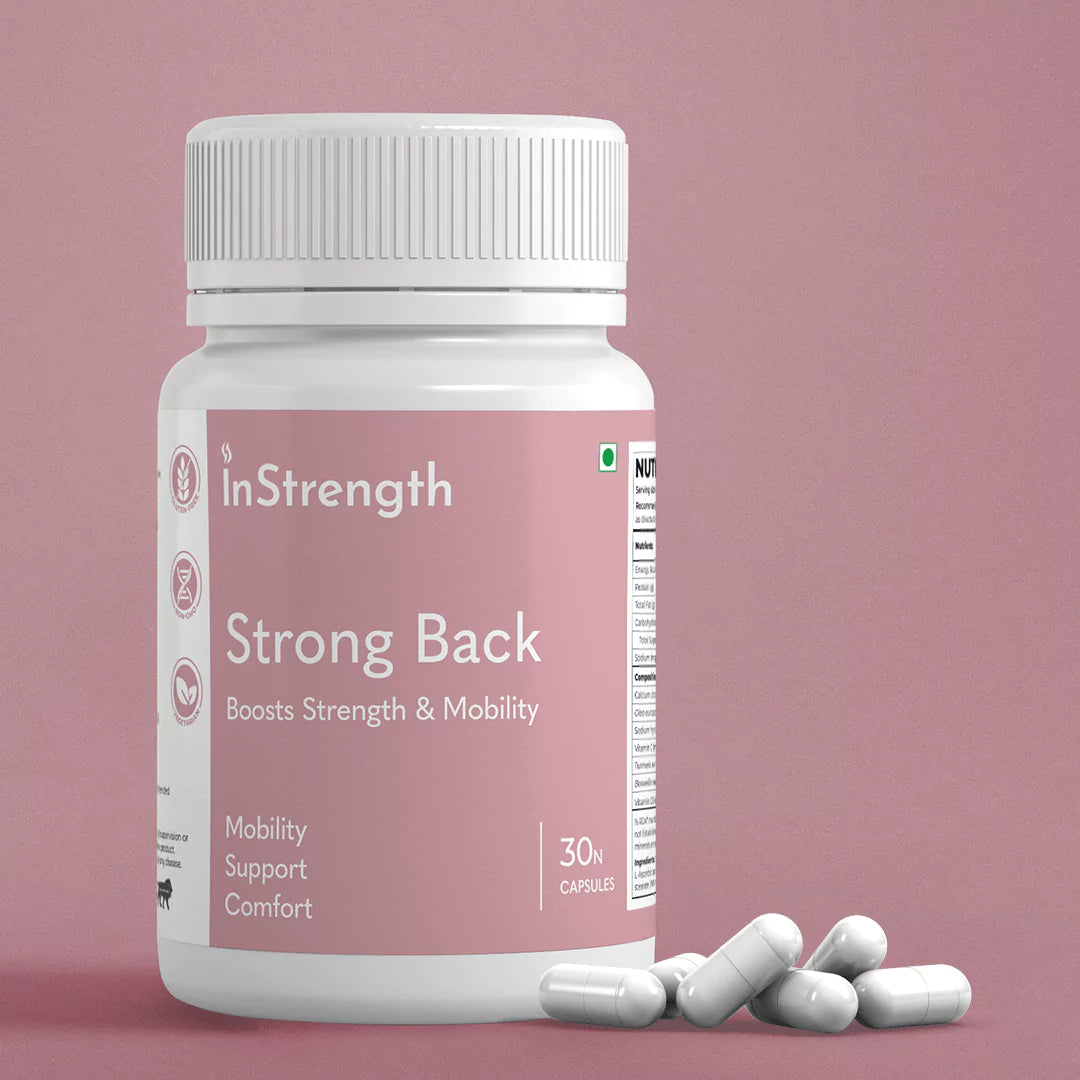 Back Pain supplements | Support Back Pain & get Strong Back – InStrength